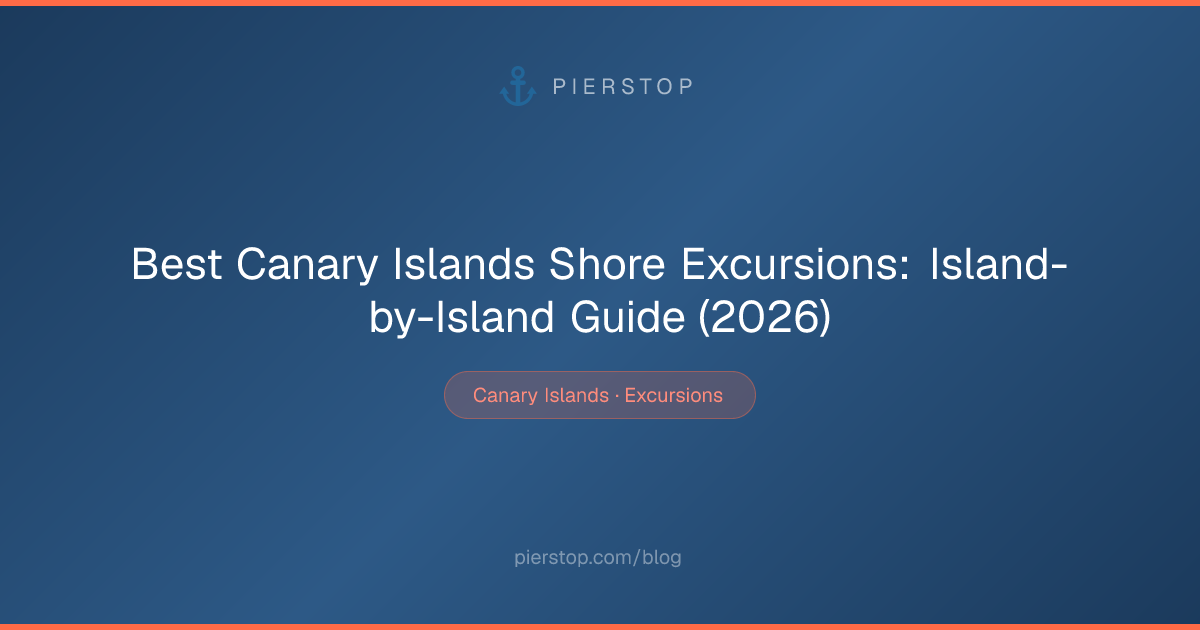 Best Canary Islands Shore Excursions: Island-by-Island Guide (2026 ...