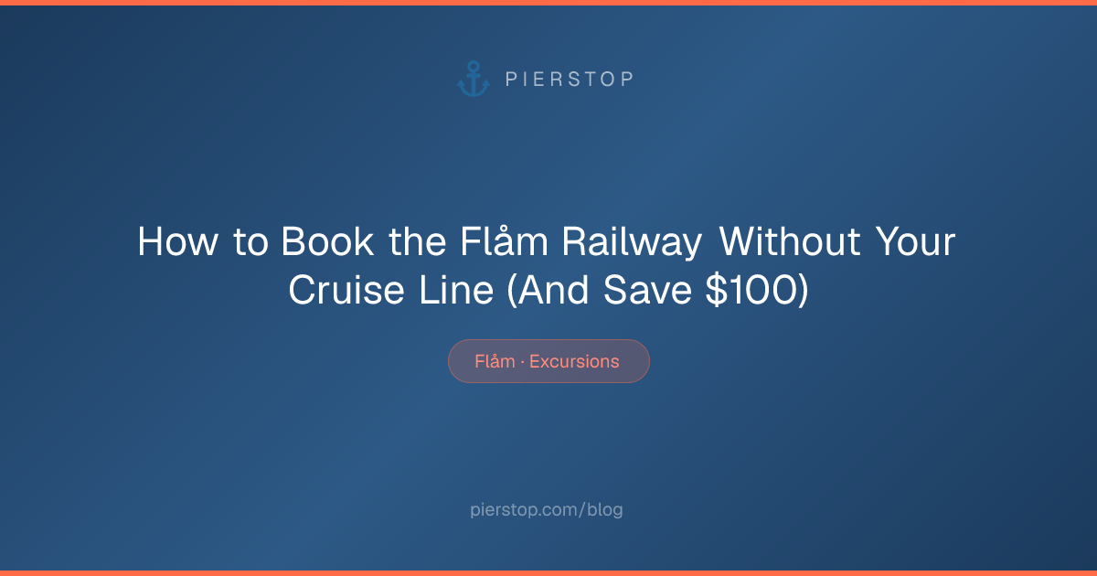 How to Book the Flåm Railway Without Your Cruise Line (And Save $100 ...